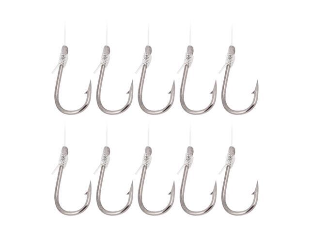 Click here for Unique Bargains 10 Pcs 4# Metal Eyeless Sharp Bait... prices