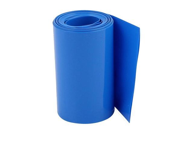 Click here for 95mm Flat Width 10M Length Heat Shrink Tube Blue f... prices