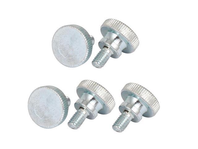 Click here for 5 Pcs M6x10mm Carbon Steel Metric Flat Knurled Hea... prices