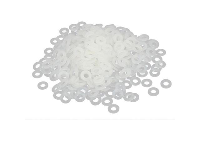 Click here for M4 x 8mm x 1mm Nylon Flat Insulating Washers Gaske... prices