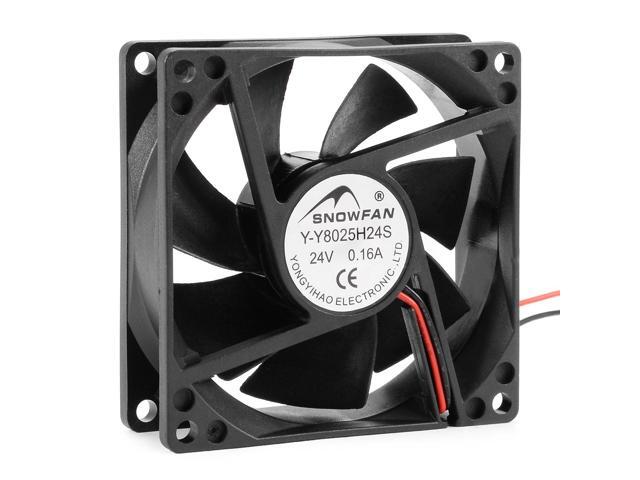 Click here for DC 24V 0.16A 80x80x25mm 7 Vanes Cooling Cooler Fan... prices