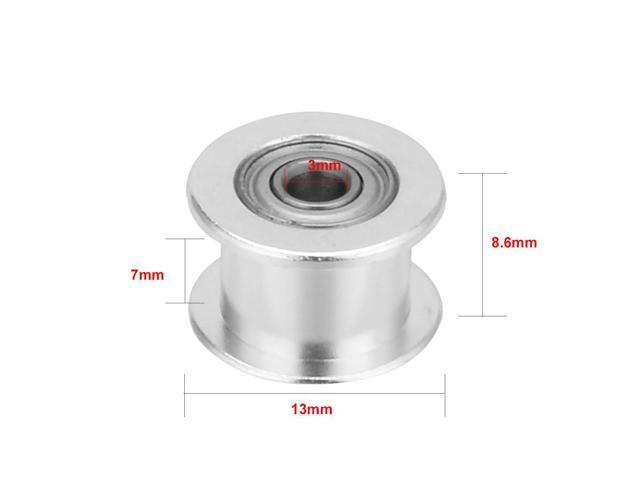 Click here for MXL16 Smooth 3mm Bore 7mm Belt Timing Idler Pulley... prices