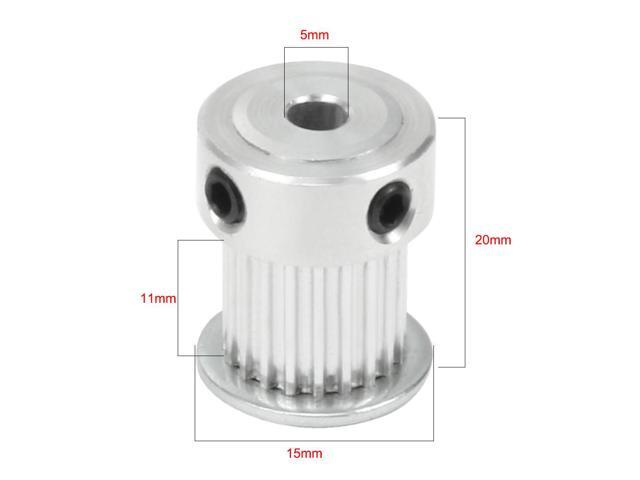 Click here for Aluminum MXL 20 Teeth 5mm Bore 11mm Belt Timing Id... prices