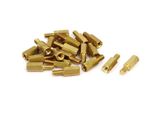 Click here for M3 x 10mm+6mm Male to Female Thread Brass Hex Pill... prices