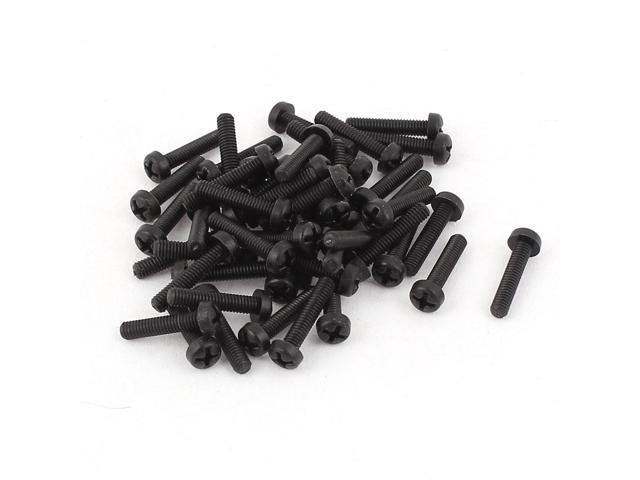 Click here for M2.5x12mm Male Thread Nylon Phillips Pan Head Mach... prices