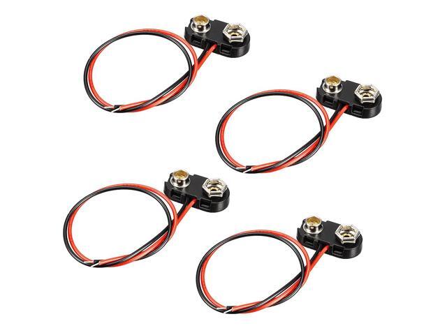 Click here for 4pcs DC 9V Battery Clip T-Type Buckle Connector Pl... prices