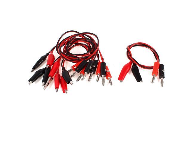 Click here for 5Pcs Dual Alligator Clip to Banana Plug Probe Cabl... prices