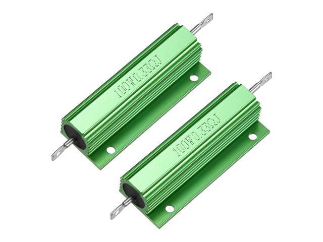 Click here for 2Pcs Aluminum Case Resistor 100W 0.33Ohm Wirewound... prices