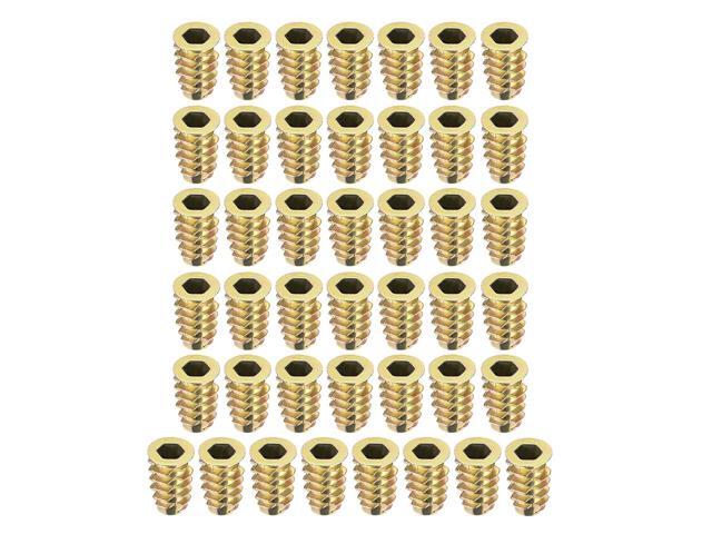 Click here for Threaded Insert Nuts Zinc Alloy Hex Socket M6 Inte... prices
