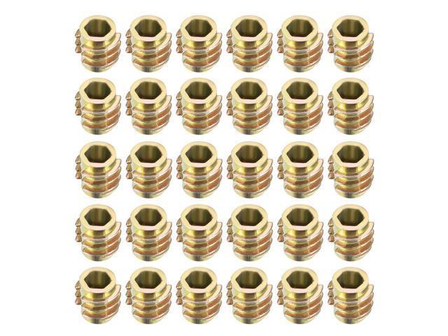Click here for Threaded Insert Nuts Zinc Alloy Hex-Flush M4 Inter... prices