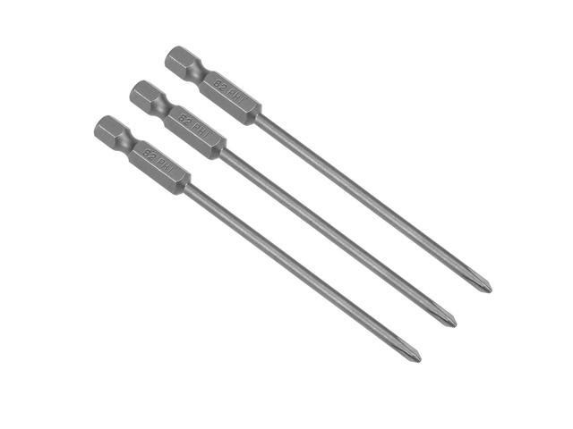 Click here for 3 Pcs 1/4 Shank 100mm Length 3mm Phillips PH1 Magn... prices