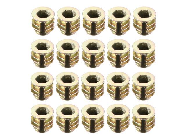 Click here for Threaded Insert Nuts Zinc Alloy Hex Socket M4 Inte... prices