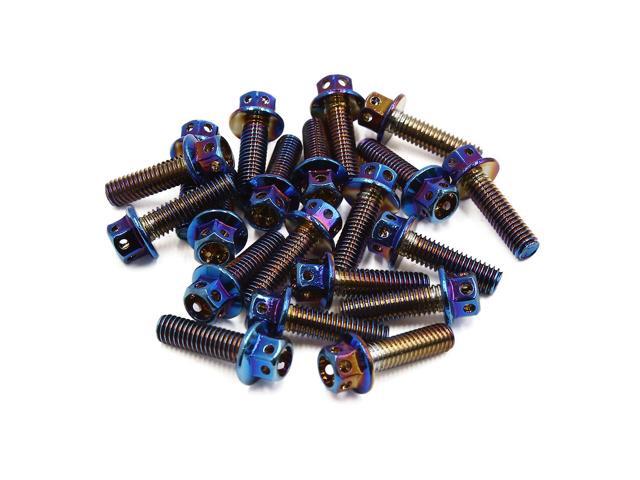 Click here for 20pcs Colorful M6 Motorcycle Titanium Alloy Hexago... prices