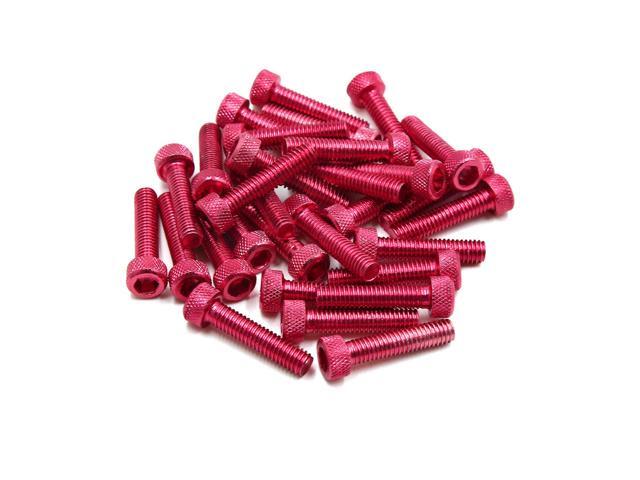 Click here for 30pcs Red M6 x 30mm Motorcycle Car Hexagon Socket... prices