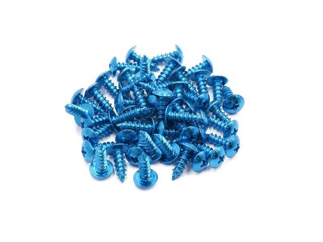 Click here for 50pcs Universal Blue Motorcycle Round Cross Head S... prices