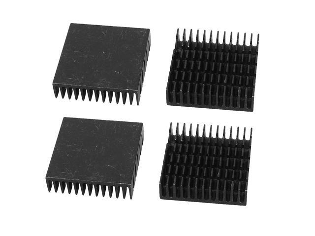 Click here for 4 Pcs Black Aluminium Heatsinks Cooling Cooler Fin... prices