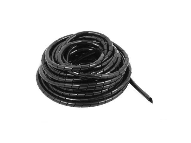 Click here for 8mm Dia 10.5M Length Cable Wire Tidy Wrap Spiral W... prices