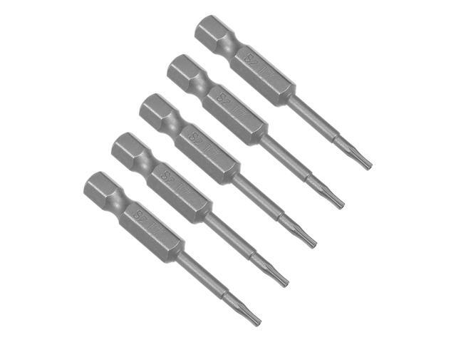 Click here for 5pcs 50mm 1/4 Hex Shank T7 Magnetic Torx Head Secu... prices