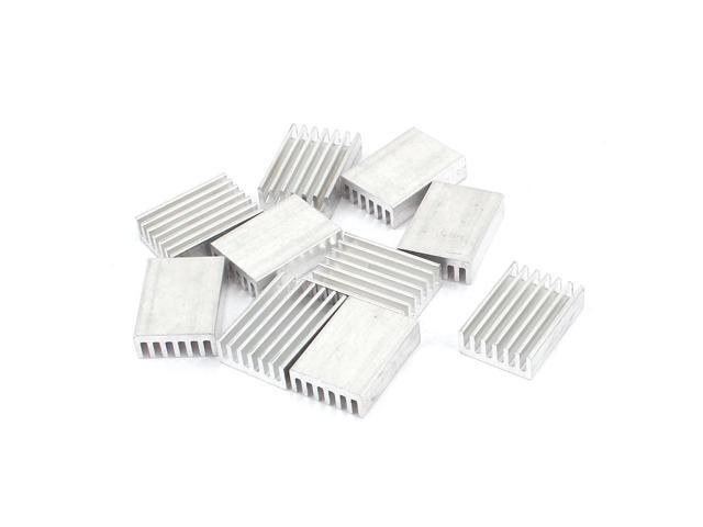 Click here for Unique Bargains 10 Pieces Silver Tone Aluminum Rad... prices