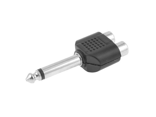 Click here for Audio 6.5mm DC Male to Dual RCA Female Plug Socket... prices