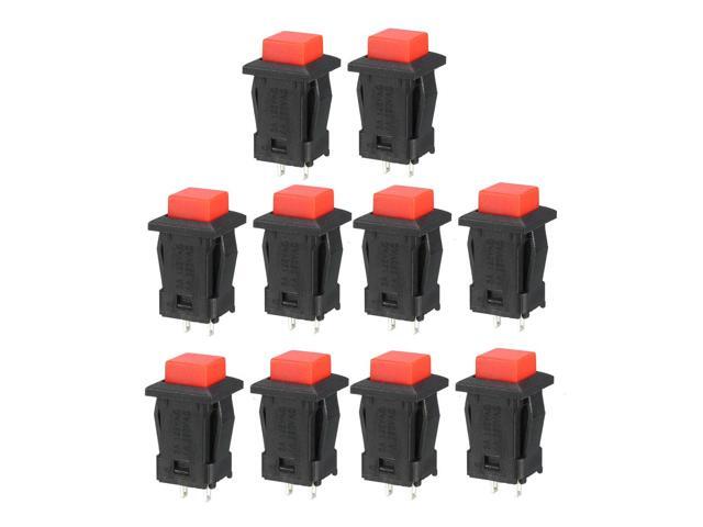 Click here for 12mm Mounting Hole Red Square Latching Push Button... prices