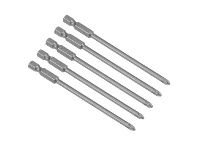 Click here for 5 Pcs 1/4 Shank 100mm Length 4mm Phillips PH1 Magn... prices