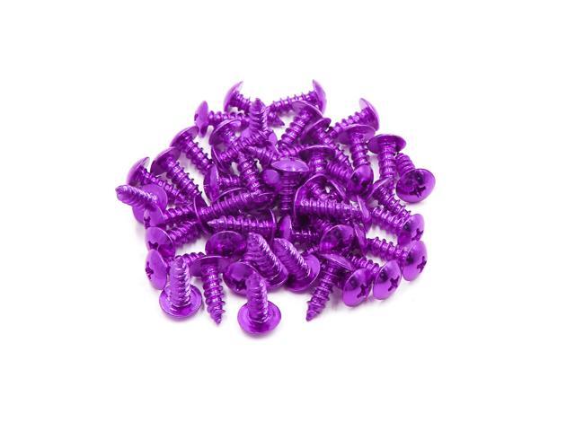 Click here for 50pcs Universal Purple Motorcycle Round Cross Head... prices
