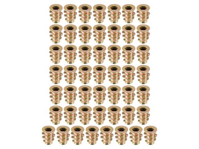 Click here for Threaded Insert Nuts Zinc Alloy Hex Socket M4 Inte... prices