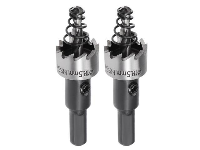 Click here for 2 Pcs 18.5mm HSS Drill Bit Hole Saw Cutter for Met... prices