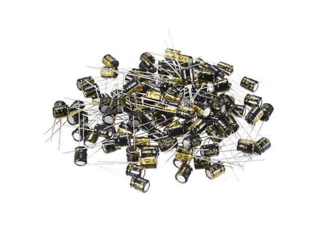 Click here for Aluminum Radial Electrolytic Capacitor 100uF 16V L... prices