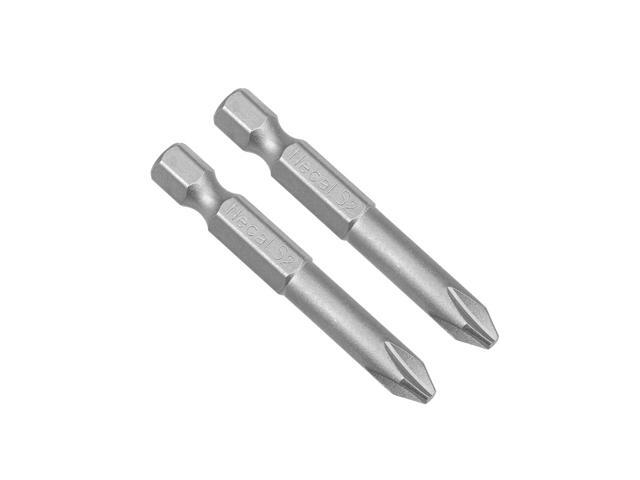 Click here for 2Pcs 1/4-Inch Hex Shank 50mm Length Phillips 6PH2... prices