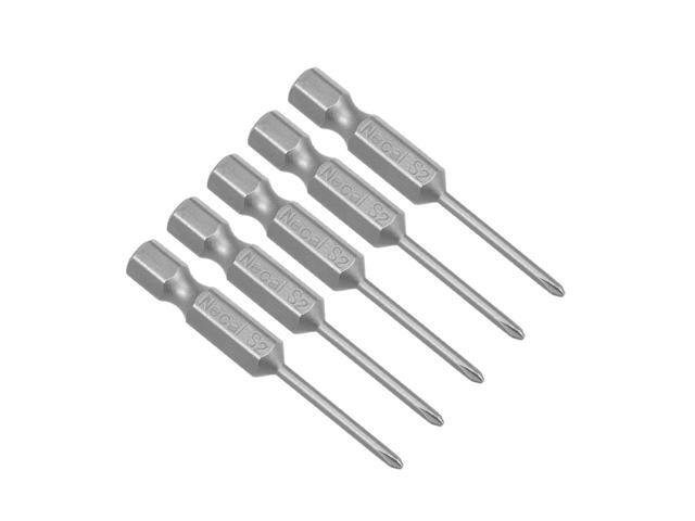 Click here for 5Pcs 1/4-Inch Hex Shank 50mm Length Phillips 2PH1... prices