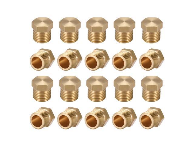 Click here for Brass Pipe Fitting  Cored Hex Head Plug 1/8G Male... prices