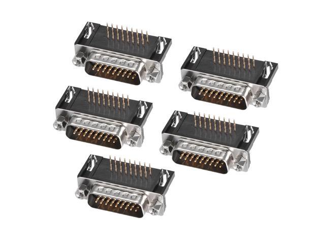 Click here for D-sub Connector Male Plug 26-pin 3-row Right Angle... prices
