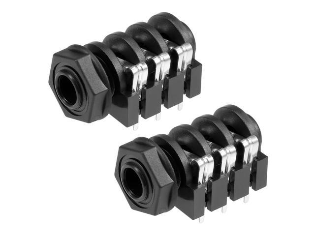 Click here for PCB Mount 6.35mm 6 Pin Socket Headphone Stereo Jac... prices