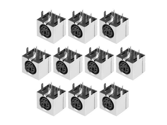 Click here for S-video PCB Mount 6 Pin Mini Din Socket Audio Vide... prices