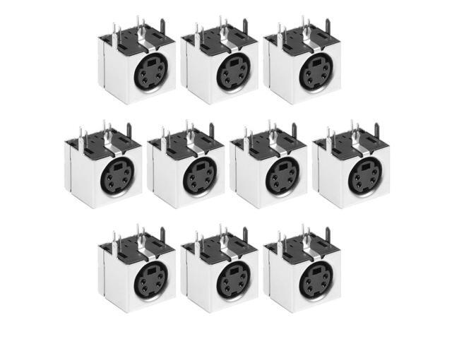 Click here for S-video PCB Mount 4 Pin Mini Din Socket Audio Vide... prices