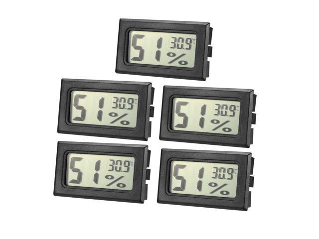 Click here for Black Digital Temperature Humidity Meters Gauge In... prices
