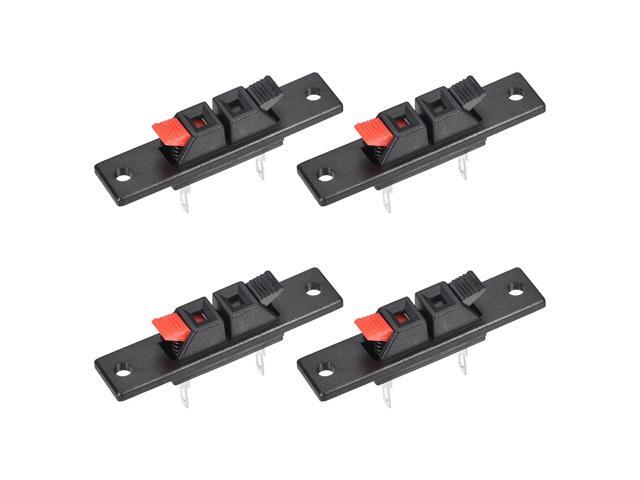 Click here for 2 Way Spring Speaker Terminal Clip Push Release Co... prices