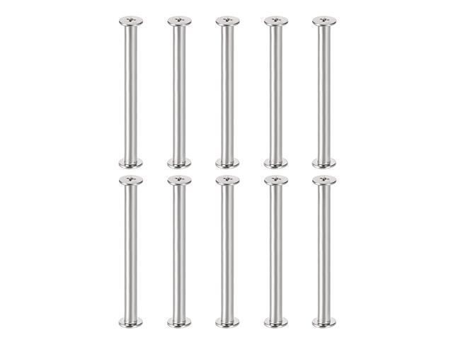 Click here for M4x50mm Round Cross Head Screw Post Binding Leathe... prices