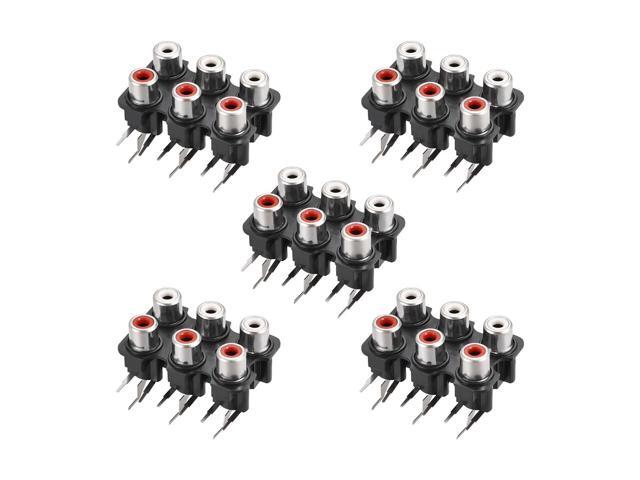 Click here for AV Concentric Outlet 6 RCA Female Jack 9-Pin Conne... prices