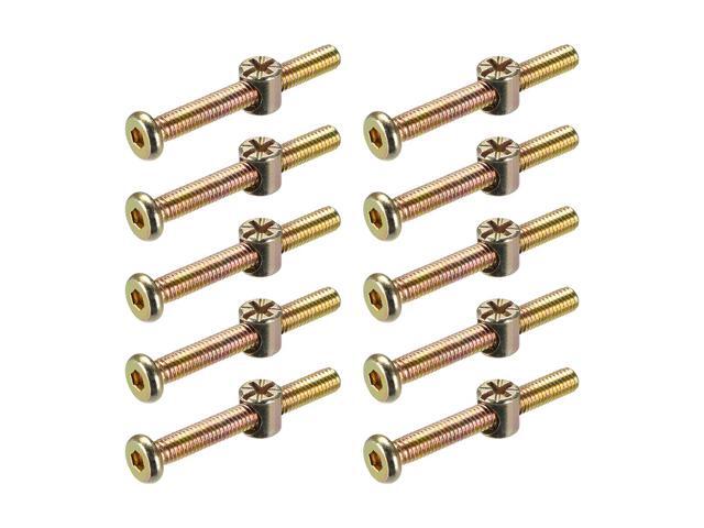 Click here for M6 x 50mm Furniture Bolts Nut Set Hex Socket Screw... prices