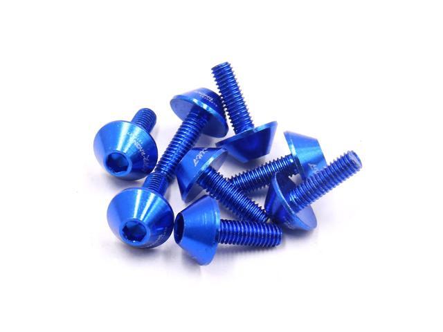 Click here for 8pcs Blue Aluminum Alloy Motorcycle Hex Socket Hea... prices