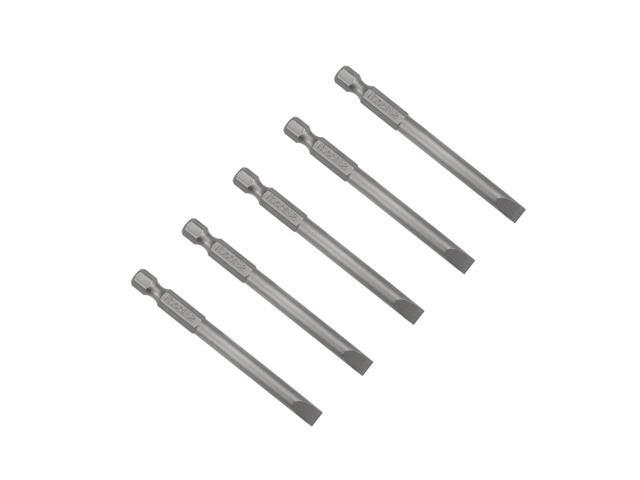 Click here for 5pcs Slotted Bits 1/4 Inch Hex Shank 75mm Length M... prices