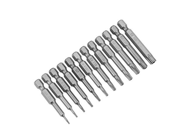 Click here for 12pcs 1/4 Inch Hex Shank T5-T40 Magnetic Torx Secu... prices