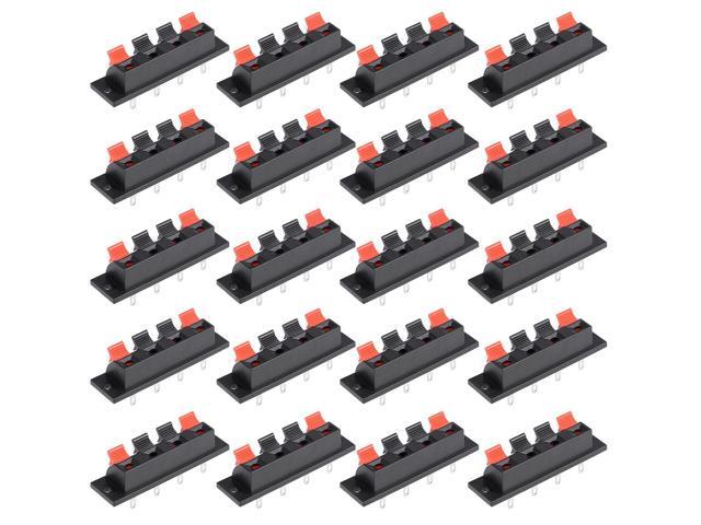 Click here for 20pcs 4 Way Jack Socket Spring Push Release Connec... prices