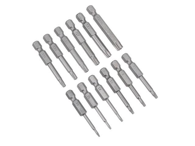 Click here for 12pcs Torx Bits Set 1/4 Inch Hex Shank T5-T40 Magn... prices