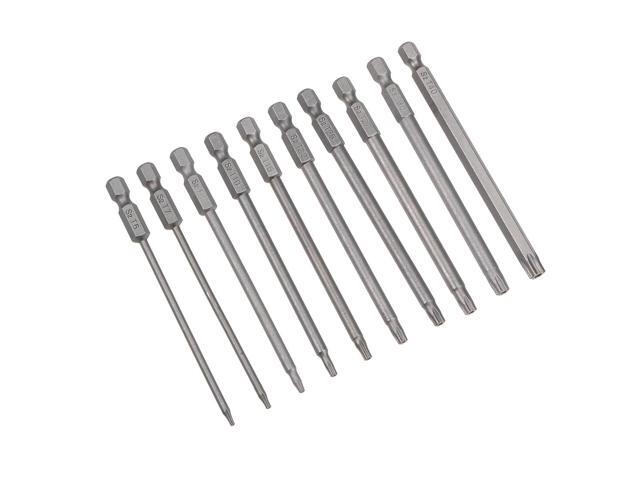 Click here for 10pcs Torx Bits Set 1/4 Inch Hex Shank T6-T40 Magn... prices
