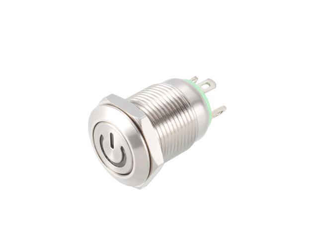 Click here for Momentary Metal Push Button Switch Flat Head 12mm... prices