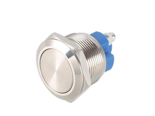 Click here for Latching Metal Push Button Switch Flat Head 22mm M... prices